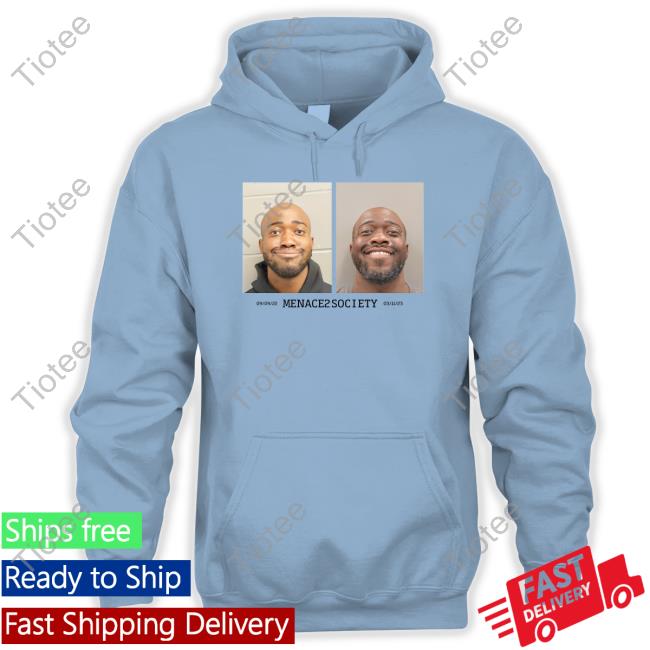 Raw Dog It Merch Mugshot Menace2society Hoodie - Tiotee
