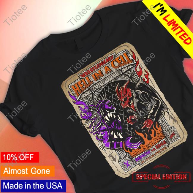 Finn Bálor Wrestlemania Hell In A Cell Demon Vs Edge Sweatshirt Tiotee