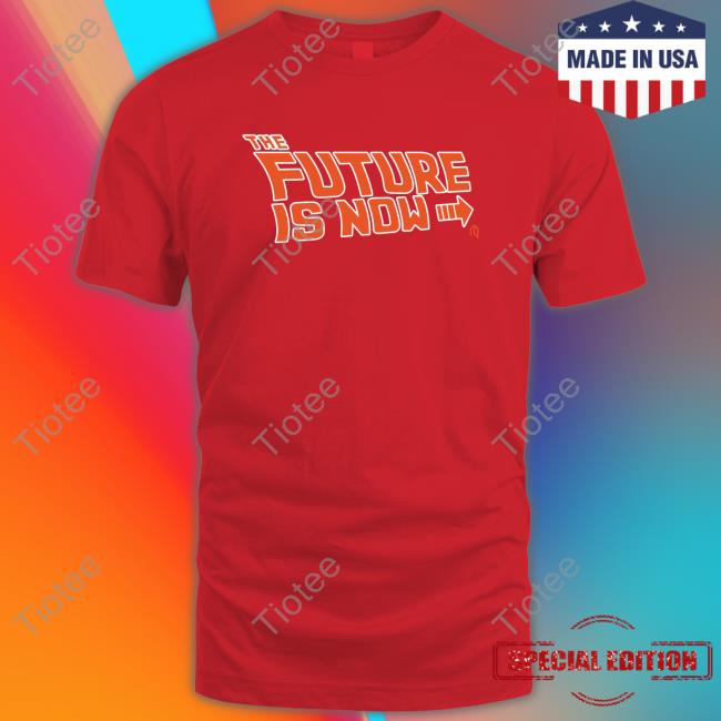 Official Athlete Logos Merch The Future Is Now T-Shirt - Tiotee