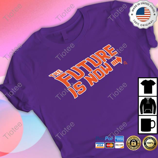 Official Athlete Logos Merch The Future Is Now T-Shirt - Tiotee