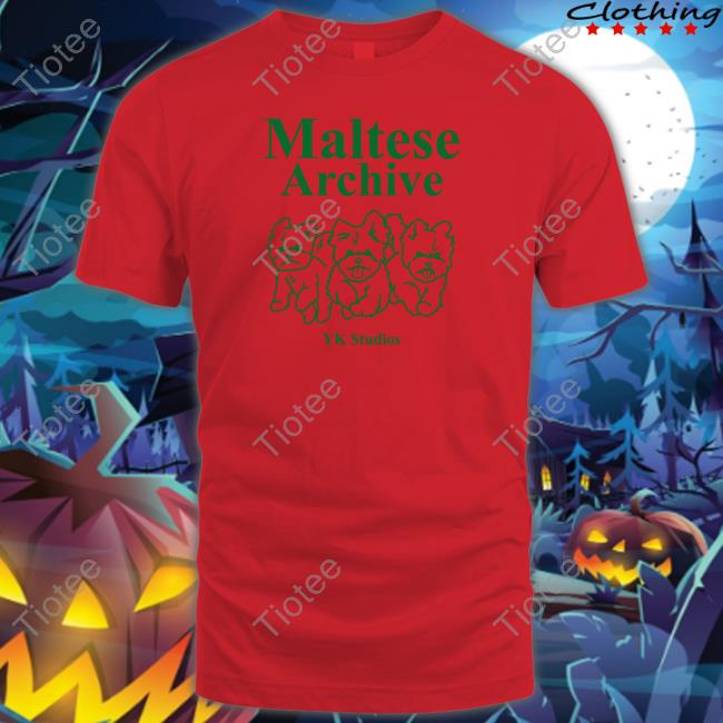 Official Yk Studios Maltese Archive T-Shirt - Tiotee