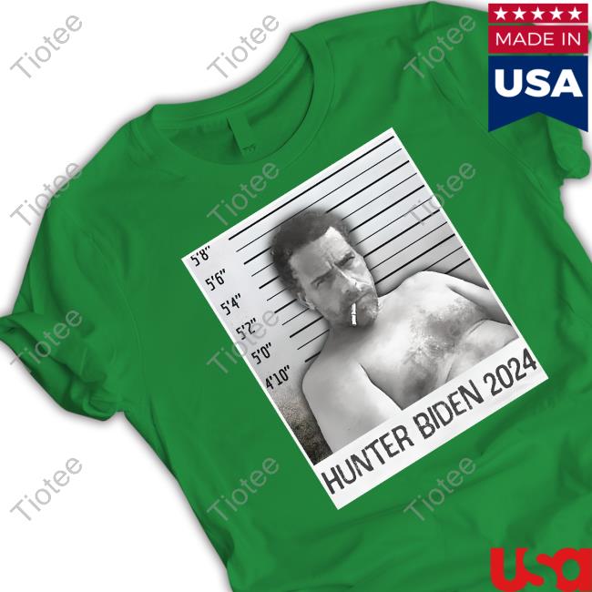 Hunter Biden 2024 Mugshot T Shirt - Tiotee