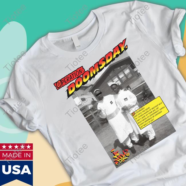 Mf Doom Merch Operation Doomsday Crewneck Sweatshirt Gasdrawls - Tiotee
