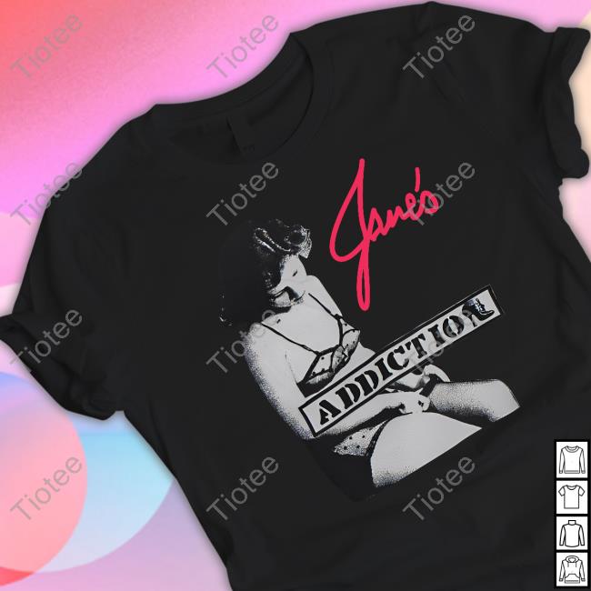 Official Jane's Addiction Band Shirt - Tiotee
