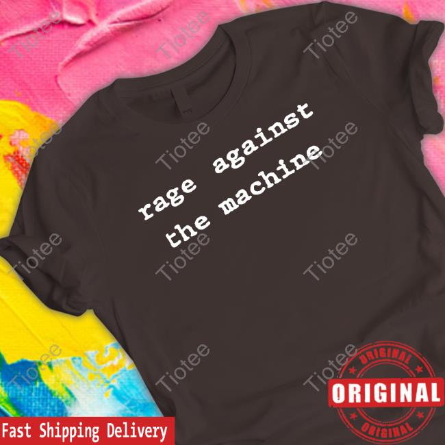 Rage Against The Machine Merch Typewriter T Shirt Ragemerch - Tiotee