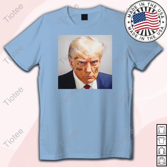 Shitheadsteve Merch Trump Face Tattoo T Shirt - Tiotee