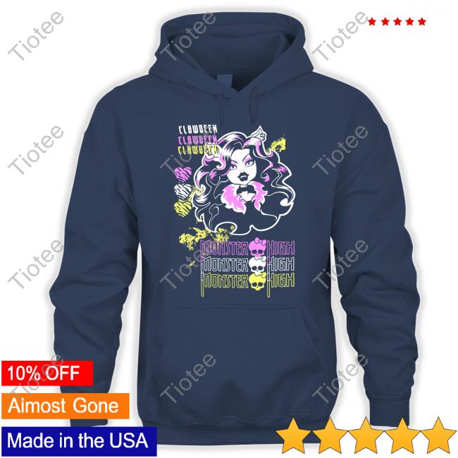 Monster High Clawdeen Boyfriend Fit Girls Long Sleeve T Shirt - Tiotee