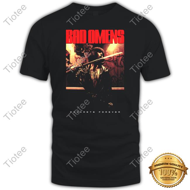 Bad Omens Merch Concrete Forever Tour Tee Shirt - Tiotee