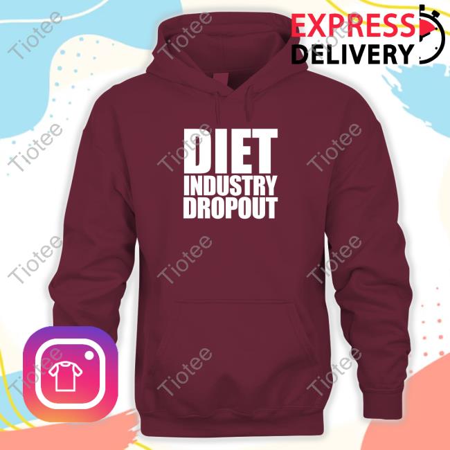 Official Daily Fatspo Diet Industry Dropout T-Shirt - Tiotee