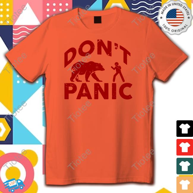 Uncle Dijon Merch Don't Panic Tee Shirt - Tiotee