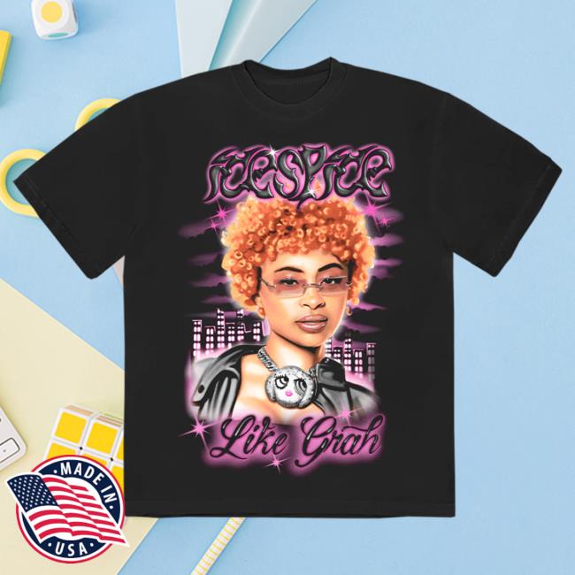 Official Ice Spice Merch Store Ice Spice Airbrushed Tour Top Shirt Ice ...
