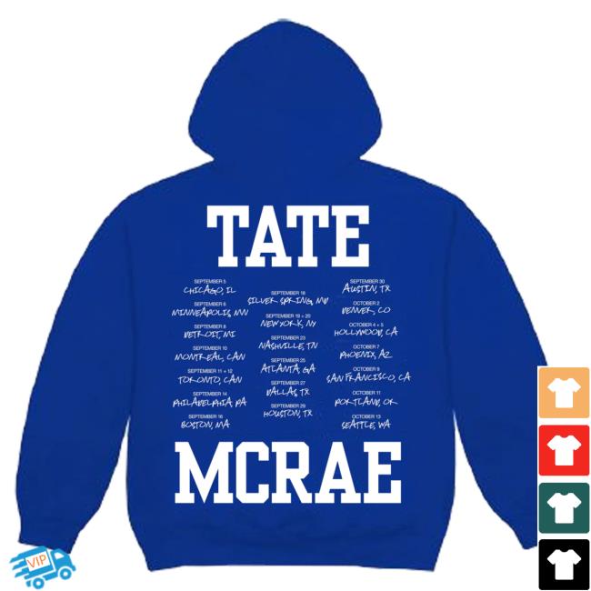 Official Tate Mcrae Merch Store Tate Mcrae Are We Flying 2023 Tour ...