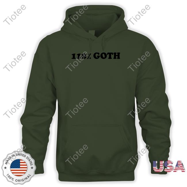 Wally_Wests 110% Goth Long Sleeve T Shirt - Tiotee