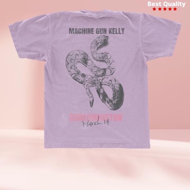 Machine Gun Kelly Merch Outlaw Rodeohouston Top Shirt - Tiotee