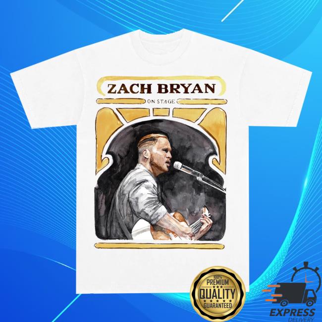 Official Zach Bryan Merch Store Shop Onstage Shirt New - Tiotee