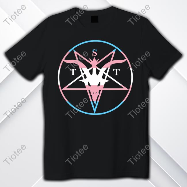 The Satanic Temple Transgender Logo Shirt - Tiotee