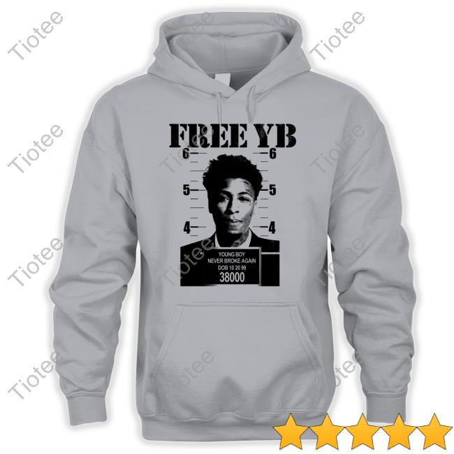 Official Never Broken Again Free YB - Sinatra - Tees - Tiotee