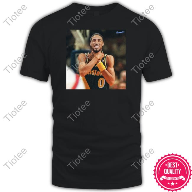 Tyrese Haliburton Choke Shirt - Tiotee