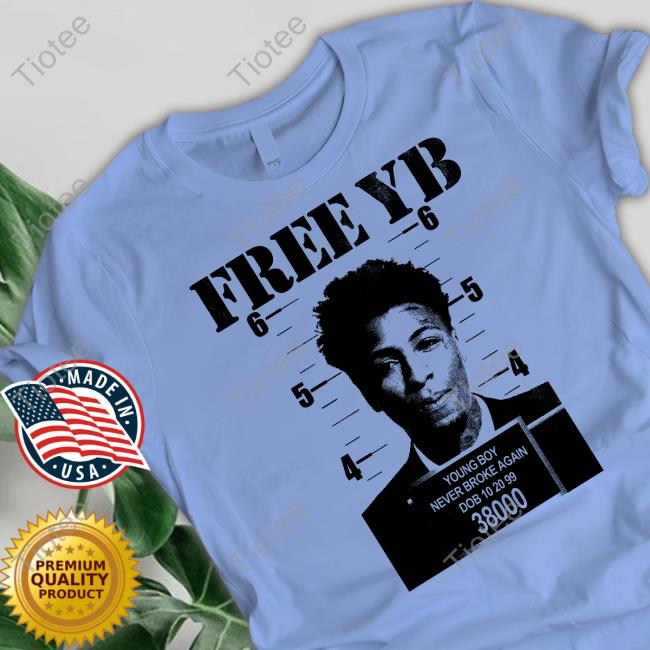 Official Never Broken Again Free YB - Sinatra - Tees - Tiotee