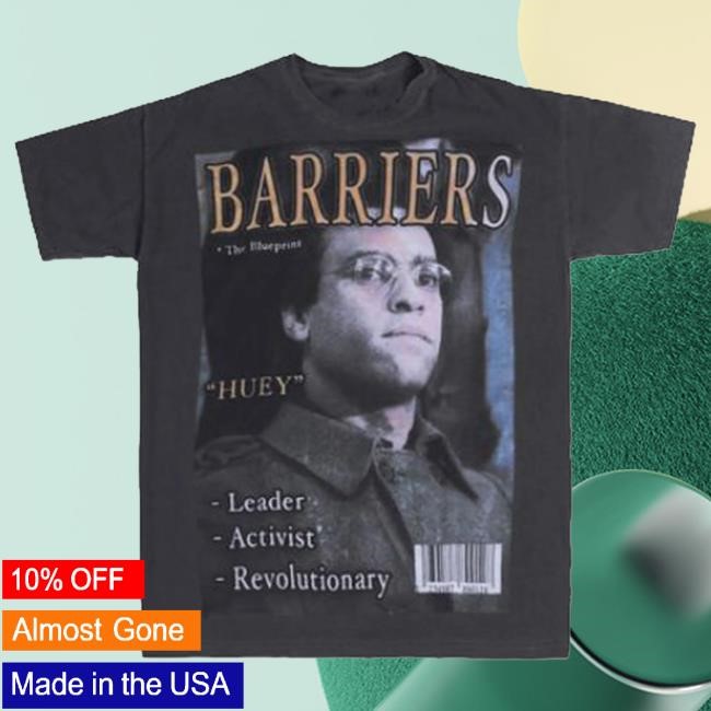Official Barriers Worldwide Clothing Barriers Huey Newton Crew neck ...
