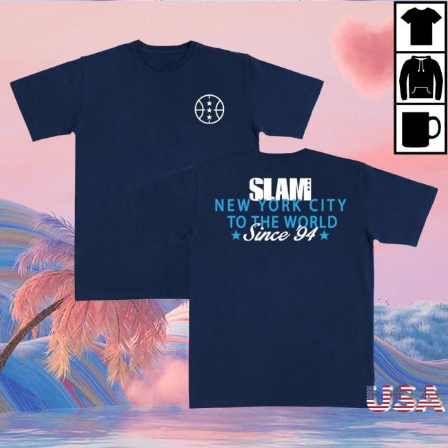 Official Slam Merch Store Shop Slam Baseline Script Heavy Top Shirt ...