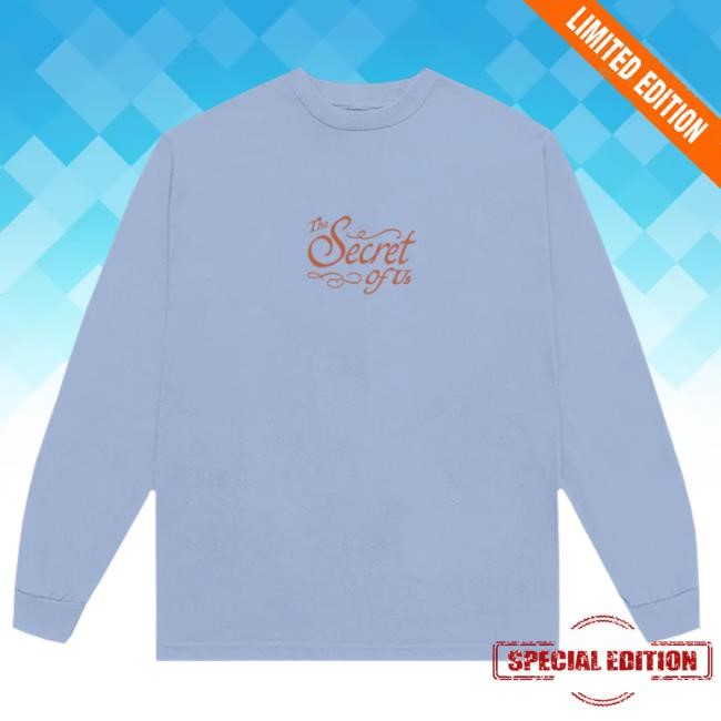 Gracie Abrams The Secret of Us Long Sleeve Shirt – Gracie Abrams Merch ...