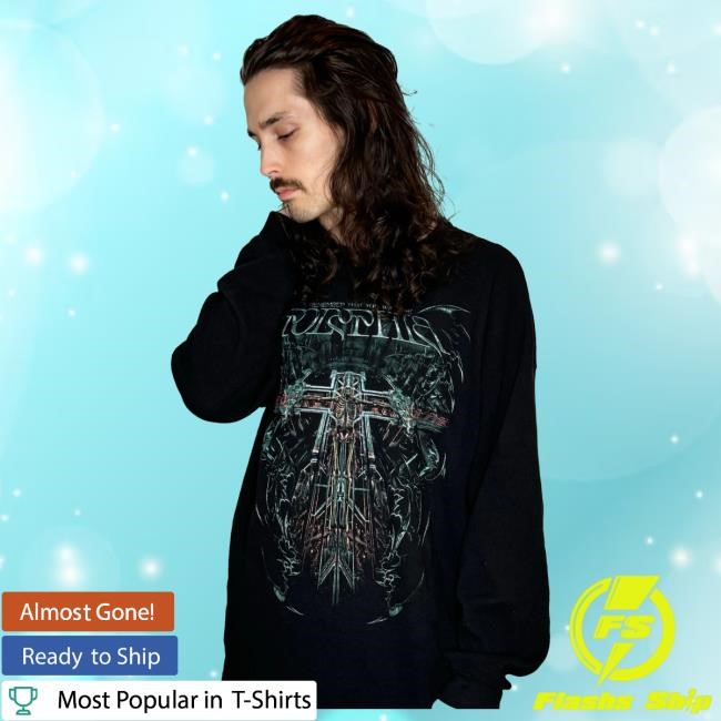 Official Polyphia Merch Crucifixion Long Sleeve Tee Shirt - Tiotee