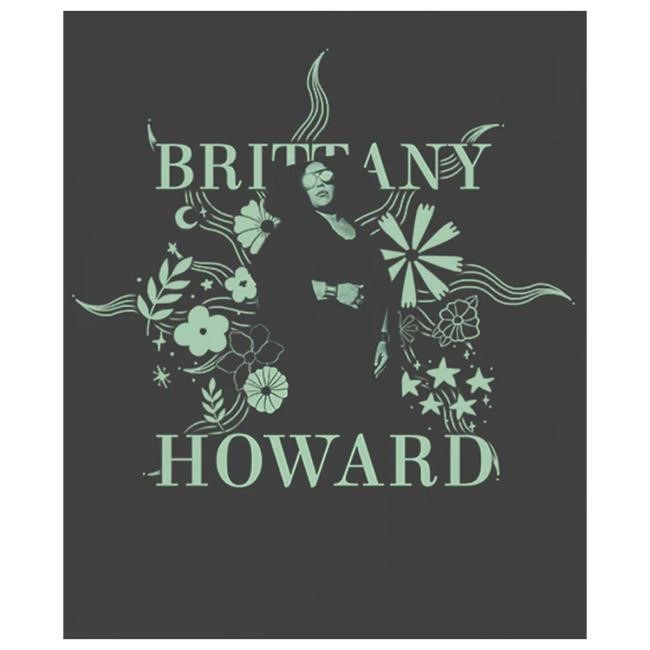 Official Brittany Howard Merch Store Flower Popover Shirt - Tiotee