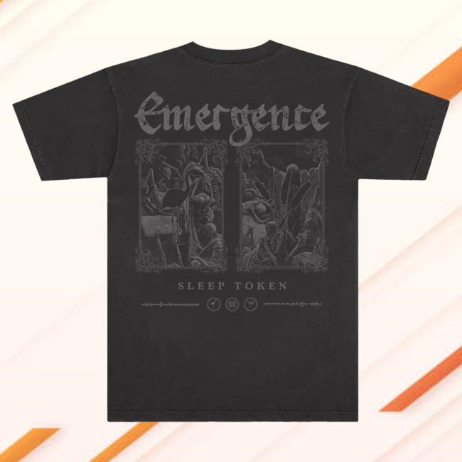 Official Sleep Token Merch Store Sleep – Token Emergence Frame T Shirt ...