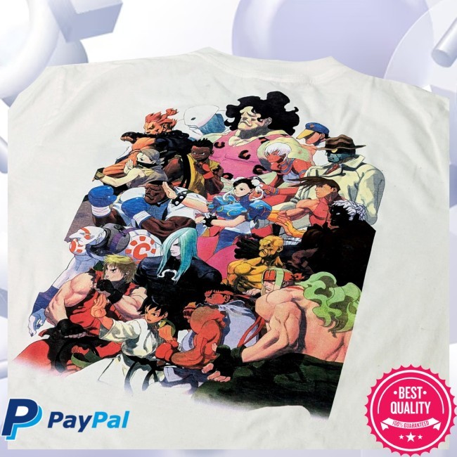 The Yetee X Street Fighter Iii 3Rd Strike By Street Fighter Shirt - Tiotee